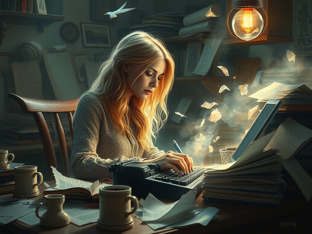 You Will Have to Bleed, to Write Well – Finally thriving and seriously ...